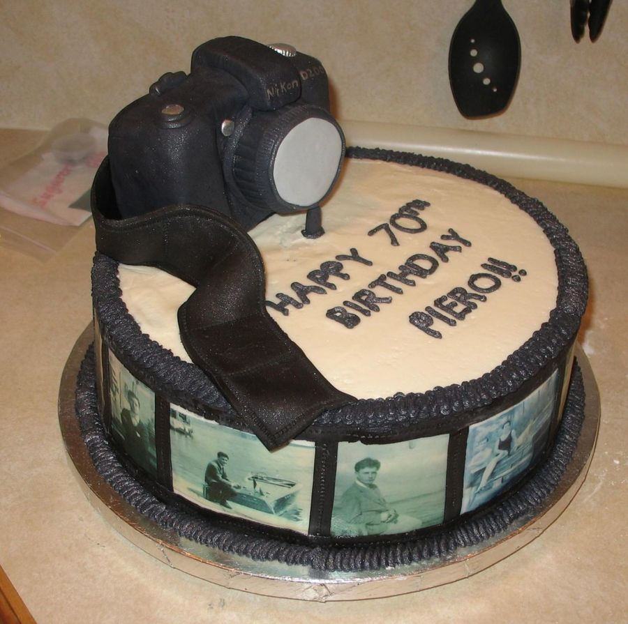 21 Awesome Photo Of Camera Birthday Cake