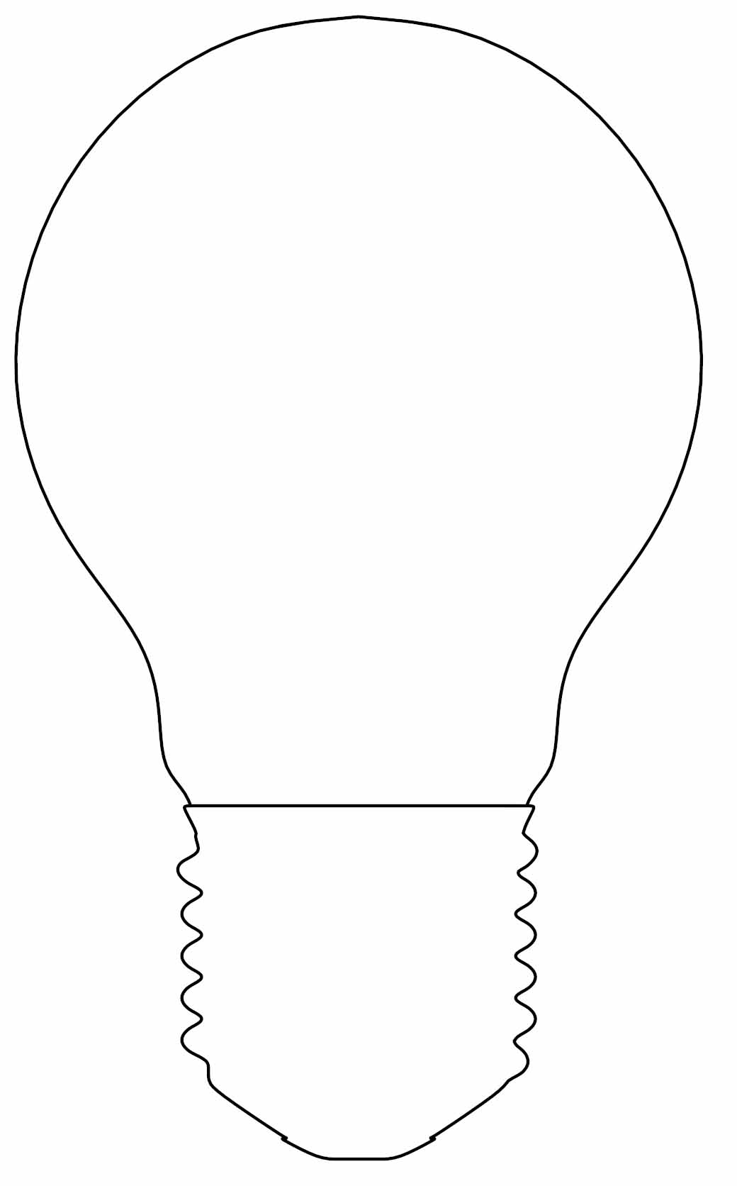 Excellent Image Of Light Bulb Coloring Page Entitlementtrap